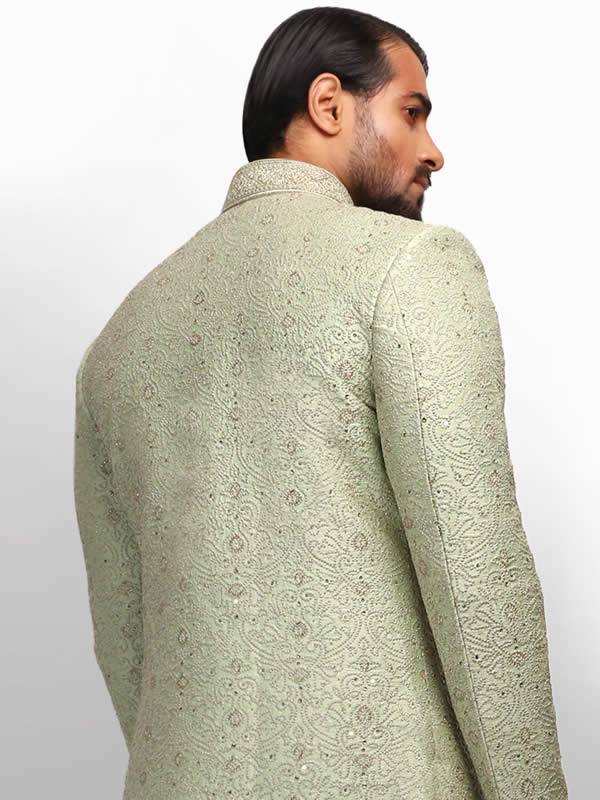 Embroidered Sherwani Suits Switzeland Embroidered Jacket Indian Pakistani Embroidered Sherwani Suits Switzeland Embroidered Jacket Indian Pakistani