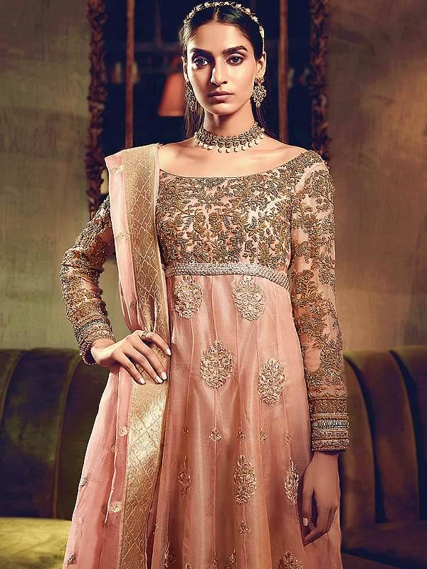 Pakistani Anarkali Dresses for Wedding Formal and Eid Festive Collection