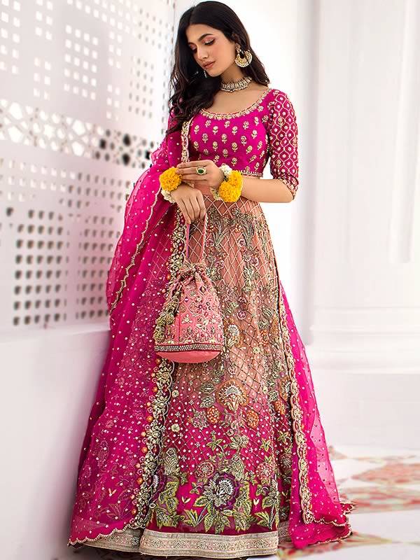 Designer Bridal Lehenga Wixom Michigan USA Deepak Perwani Lehenga