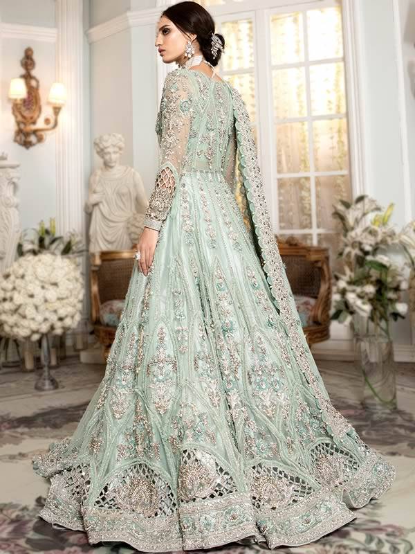 Pakistani Bridal Maxi for Walima San Francisco California USA Maria B ...