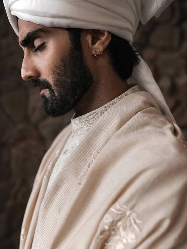 High Quality Mens Sherwani Paramus New Jersey NJ USA Off-White Sherwani ...